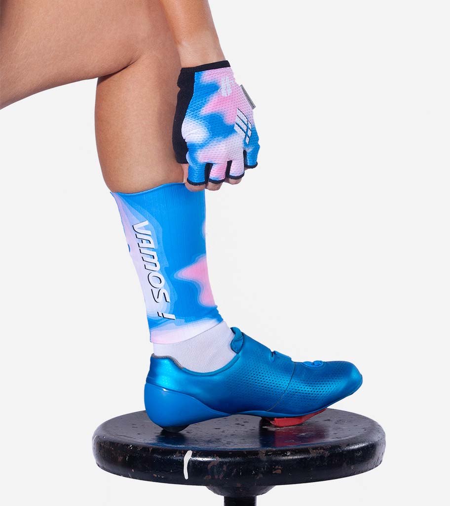 Racing Sock 7" Cuff - Stratus - Blue / S - Hincapie Sportswear, Inc.